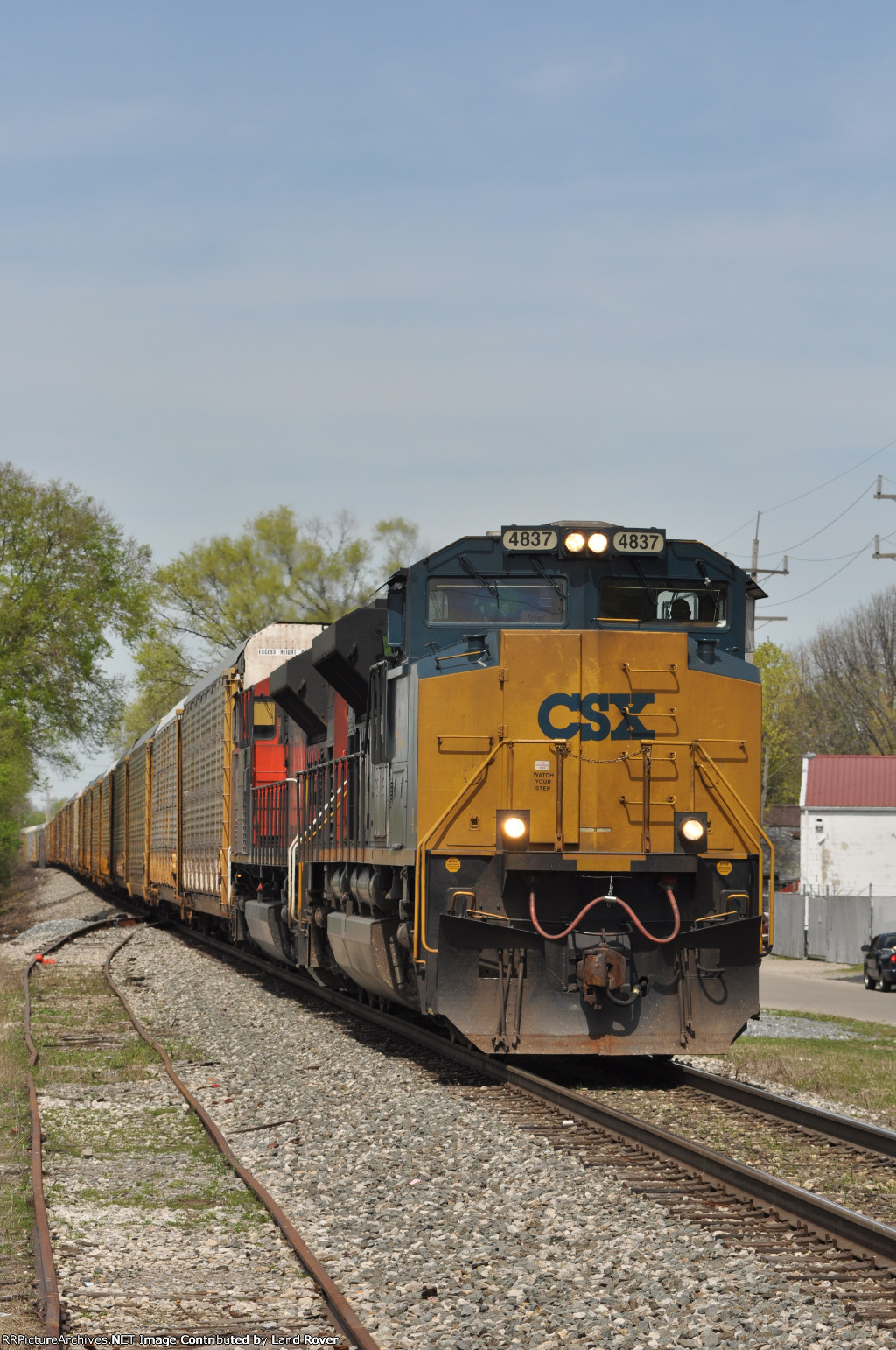 CSXT 4837 On CSX Q 231 Eastbound